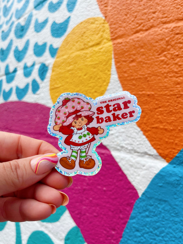 The Original Star Baker Strawberry Shortcake Sticker - NatterDoodle