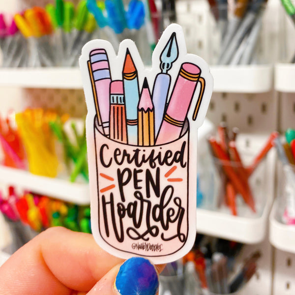 Certified Pen Hoarder - NatterDoodle